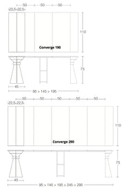 Converge Elegant Console to Dining Table Singapore – Spaceman