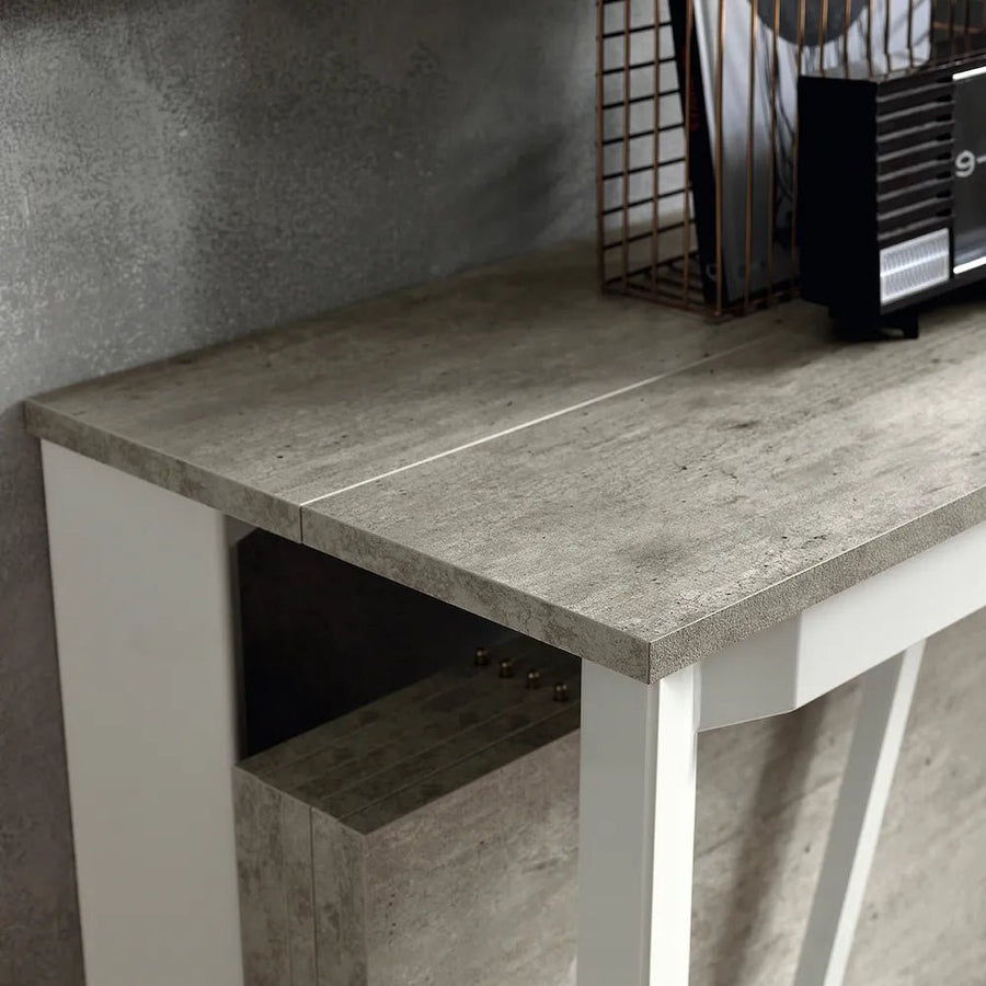 Delta Slim Console & Extendable Dining Table | Made In Italy – Spaceman