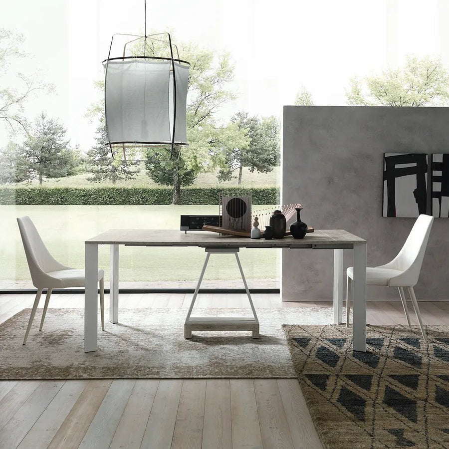 Delta Slim Console & Extendable Dining Table | Made In Italy – Spaceman