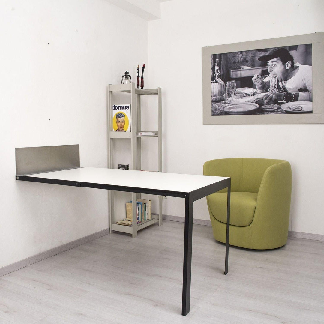 Wall Mounted Table with Custom Picture or Mirror - Spaceman